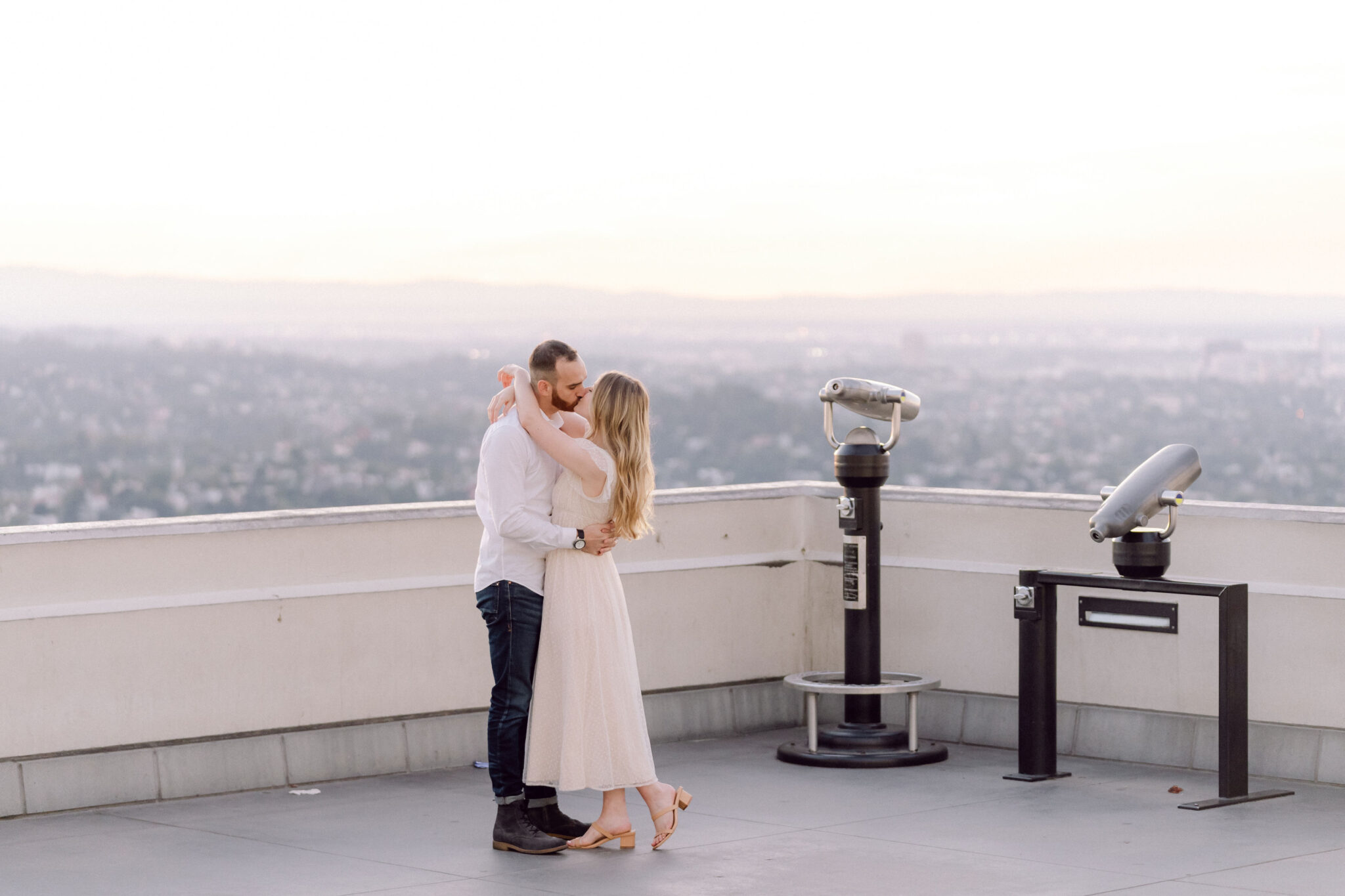 Griffith Observatory Engagement Photos | Magnolia West Photography